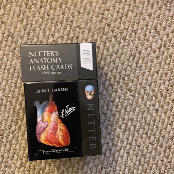 NETTER'S | Other | Netters Anatomy Flash Cards | Poshmark